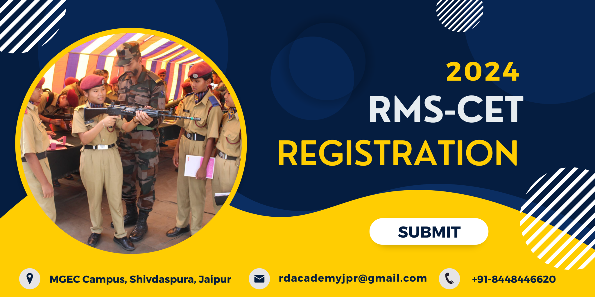 RMS Admission 2024- Eligibility, Exam Date - Rashtra Defence Academy
